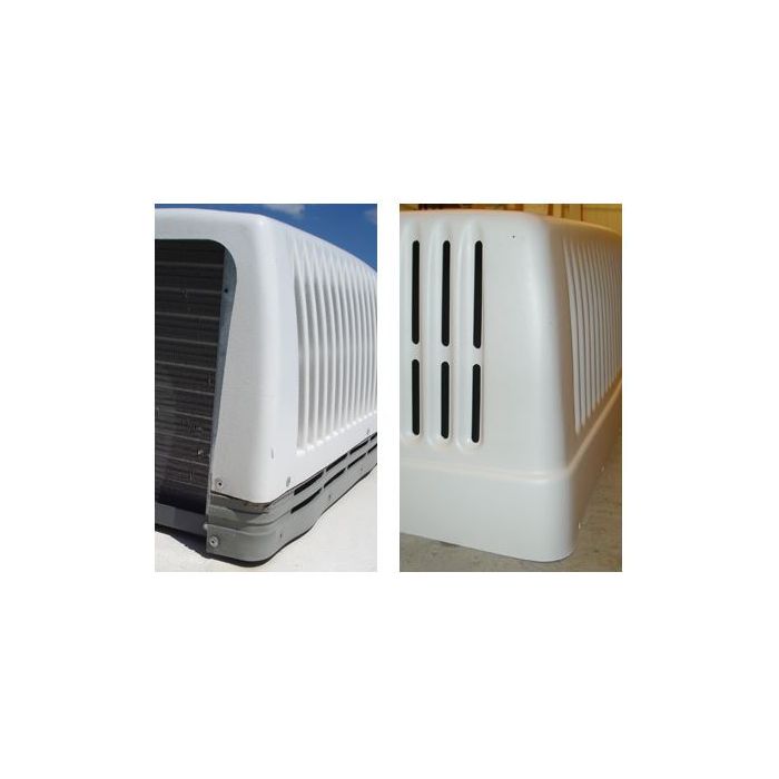 Dometic Rv Air Conditioner Cover Polar White RV Air Conditioner Shroud ...