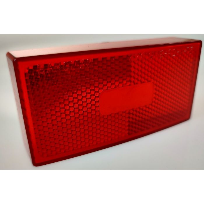 Bargman 378 Series Rectangular Red Clearance Light Lens - 34-37-811
