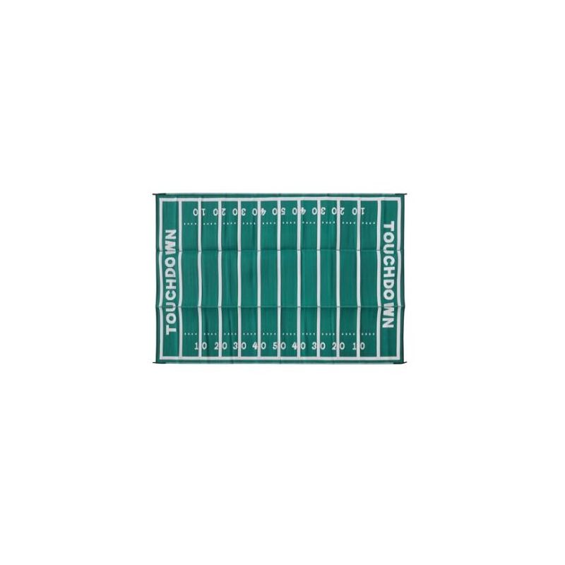 Camco American Football Field 9' x 12' Outdoor Mat - 42861