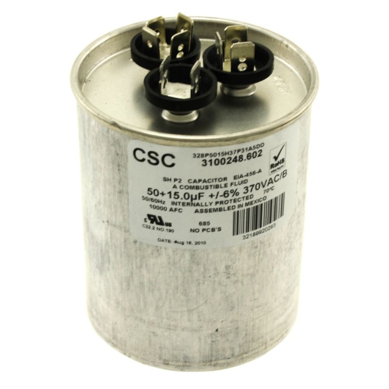 Dometic A/C Capacitor 50/15 MFD - 3100248.602