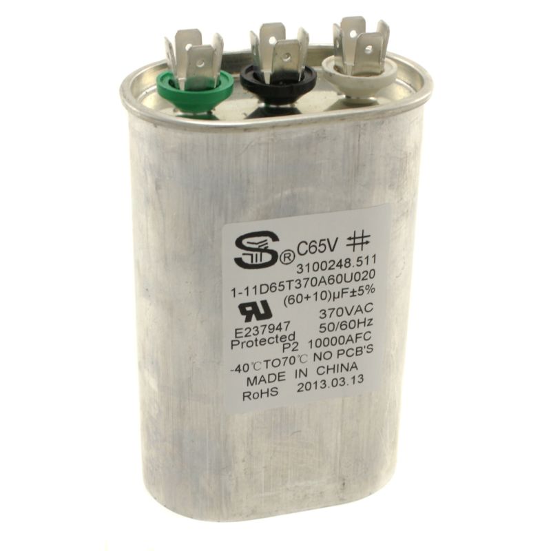 Dometic A/C Run Capacitor Kit 60/10 MFD - 3311541.000