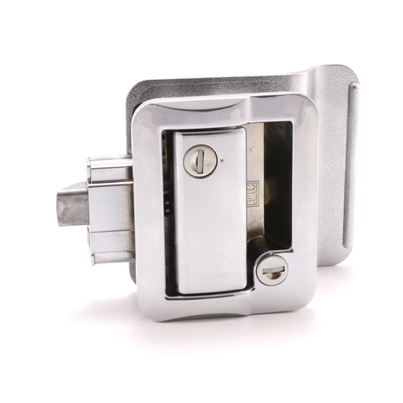 Fastec Chrome Travel Trailer Lock - 43610-00-SP