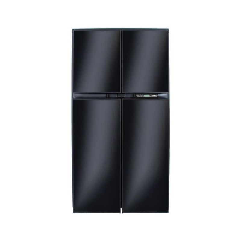Norcold PolarMax™ 18 Cu. Ft. 2-Way Black Trim Side-by-Side Refrigerator ...