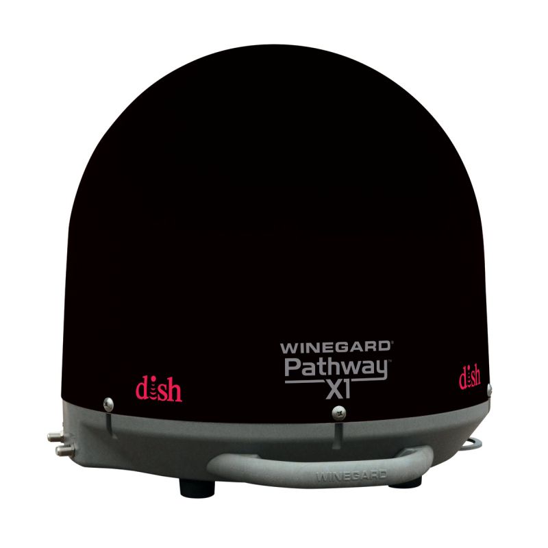 Winegard Black Pathway X1 Fully Automatic Portable Satellite for DISH ...