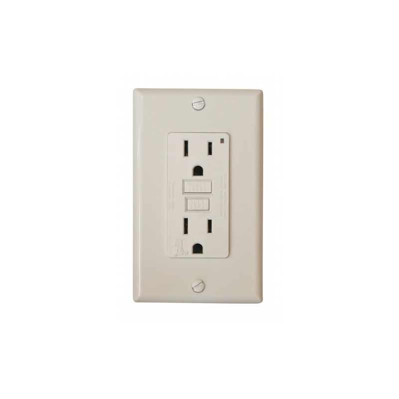 Valterra 15 Amp 120V GFI Receptacle - White - DG151VP